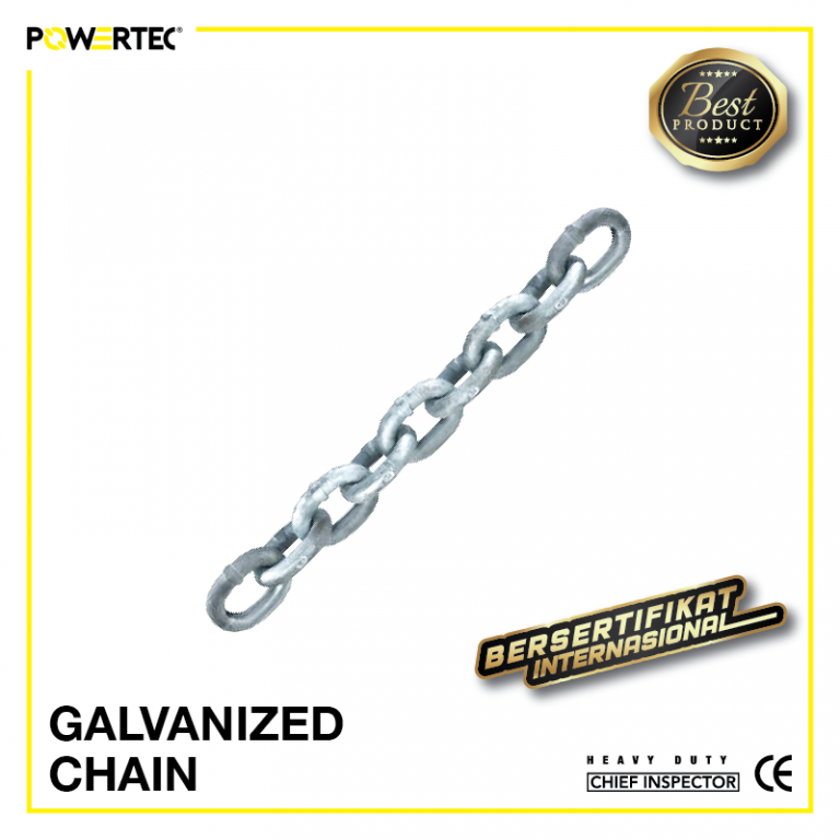 Jual Rantai Galvanis atau Galvanized Chain Murah & Berbagai Ukuran