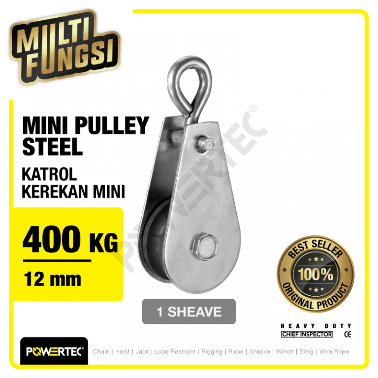 Temukan Produk Jual Pulley Berbagai Ukuran Hanya di Powertec